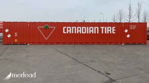 ابعاد کانتینر ۴۰ فوت - مرلید